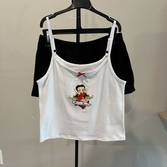 Betty Boop | Intimates & Sleepwear | Betty Boop Womens Embroidered Tank ...